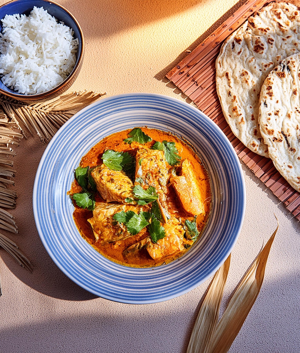 Cod Curry with Tamarind and Curry Leaves | Greenfields Recipes