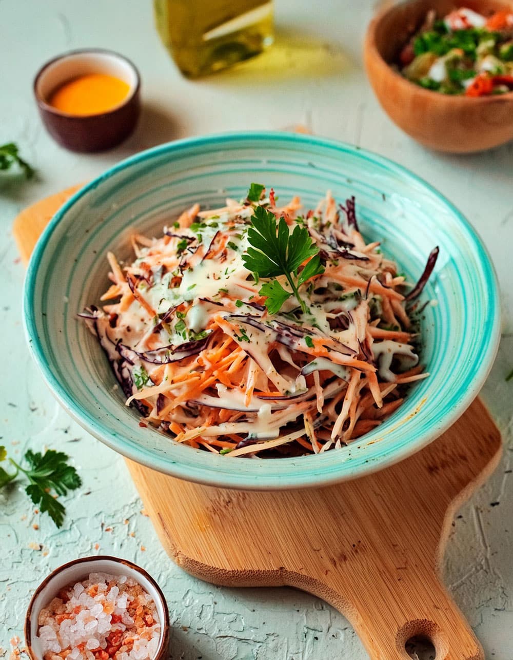 Simple veggie slaw - Greenfields Herbs and Spices